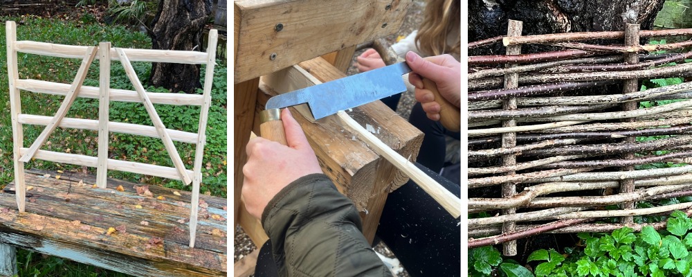 Hurdle Making - Woodland Classroom